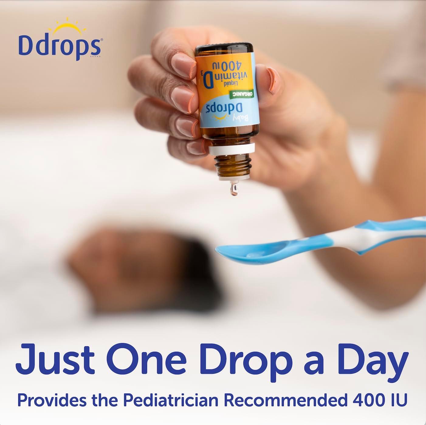 Drops Baby Liquid Vitamin D (90 Drops) - Essential Supplement for ...