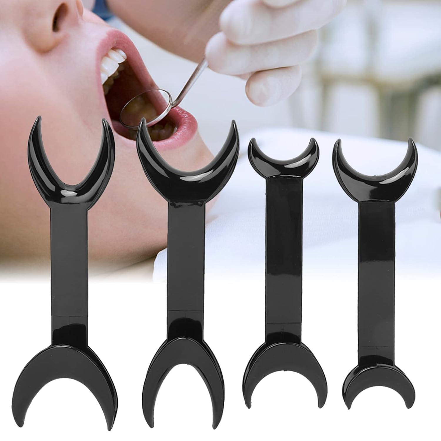 4-Piece Dental Cheek Holder Set | T-Shape Intraoral Lip Openers for ...