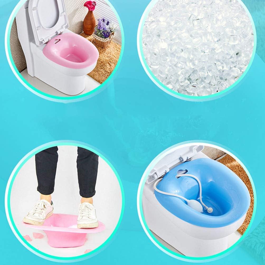 EXCEART Pink Bath Basin for Hemorrhoidal Pregnant Women & Elderly ...