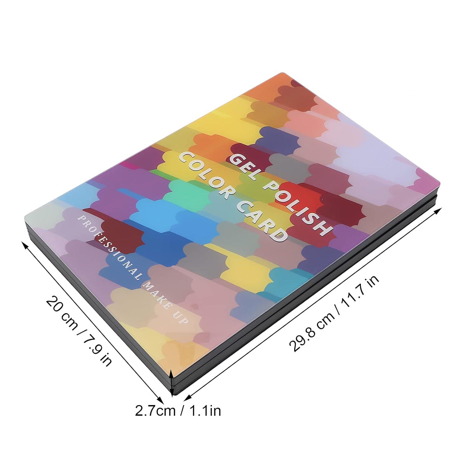 Nail Color Chart Book | Stylish Nail Polish Display for Salons ...