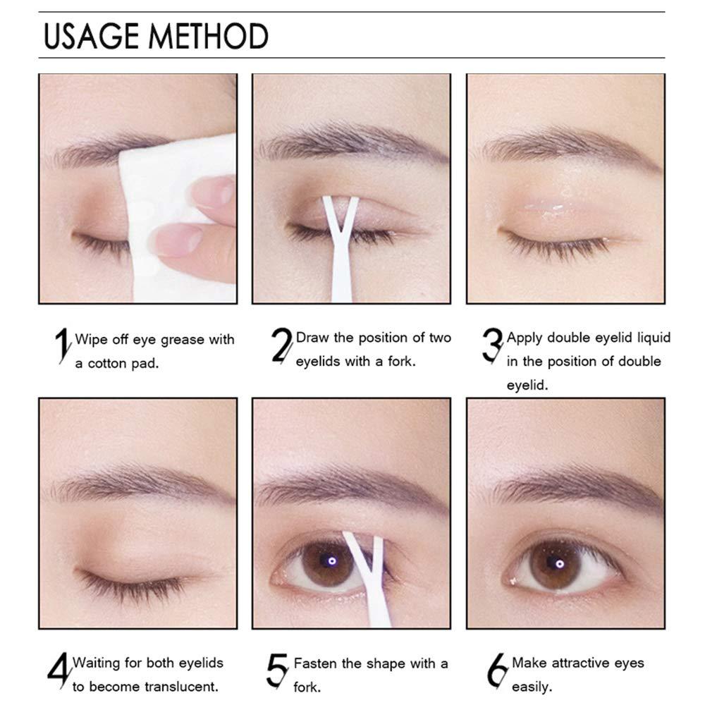 Natural Waterproof Double Eyelid Glue Pen | Long Lasting Adhesive for ...