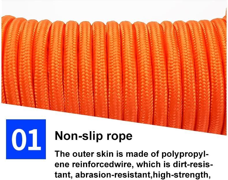 Gouccpu 30m Water Rescue Throw Rope Lifesaving Lifeguard with Hand Ring ...