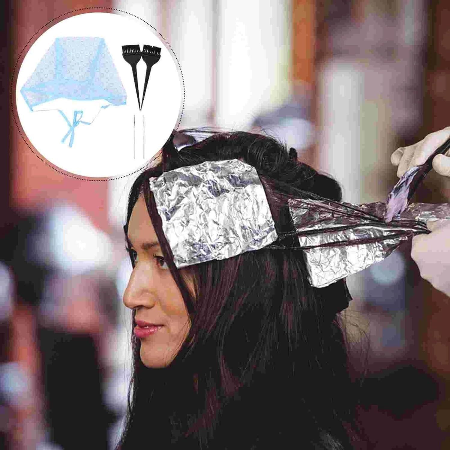 ZPFDSG Highlighting Cap 6 PCS Crochet Set Outfit Hair Dye Cap Highlight ...