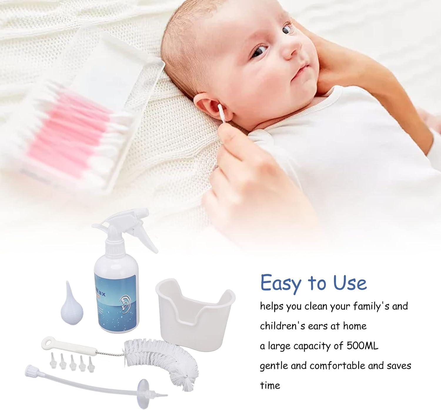 500ml Ear Flushing Kit for Safe and Easy Ear Wax Removal at Home - Ear ...