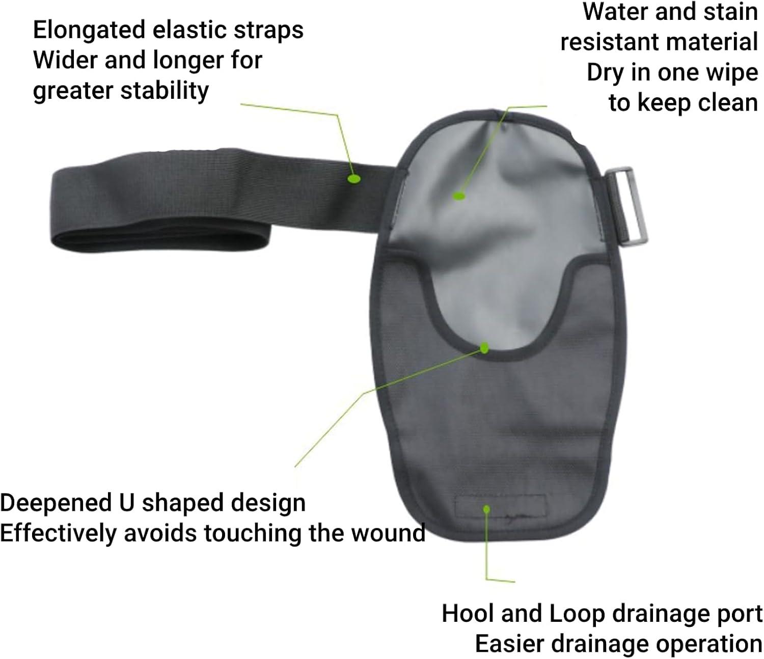 Colostomy Bag Covers - Waterproof & Stretchy Ostomy Pouch Covers for ...