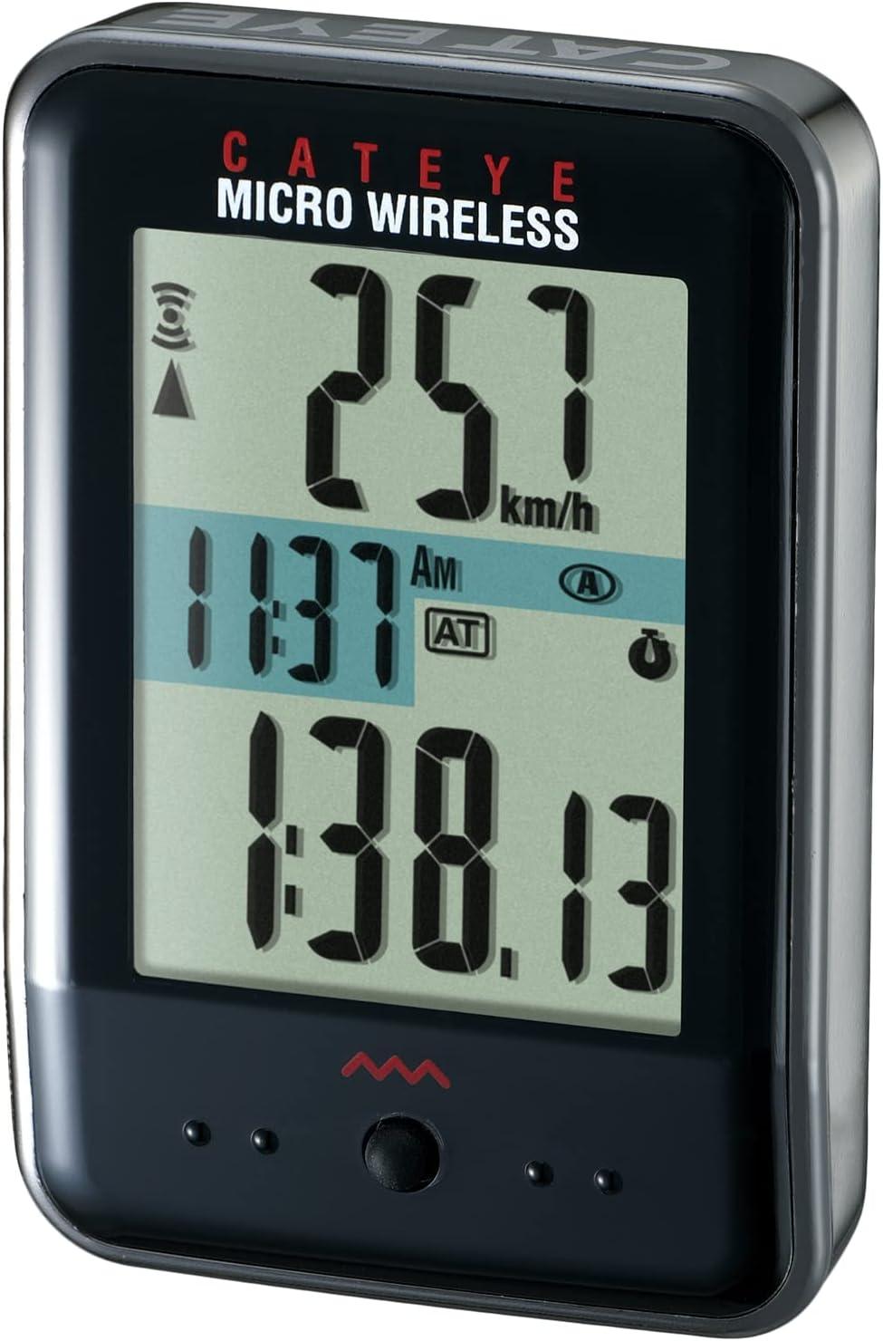 CAT EYE Micro Wireless Bike Computer - Black | Shop Now | Buy Now with ...