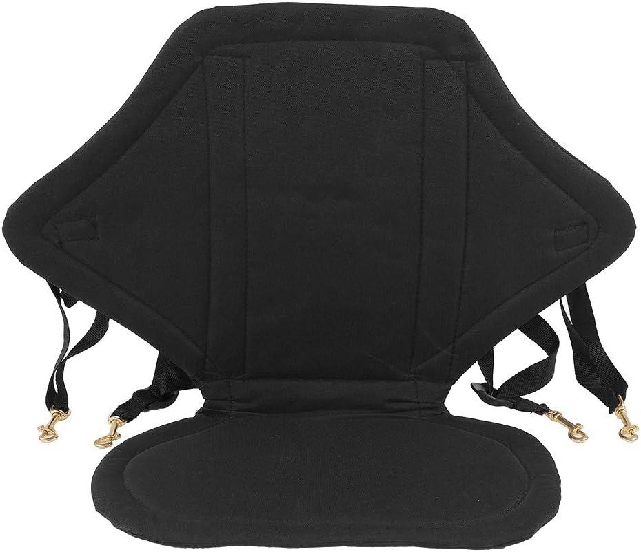 HURRISE Waterproof Padded Kayak Seat with Back Support and Adjustable ...