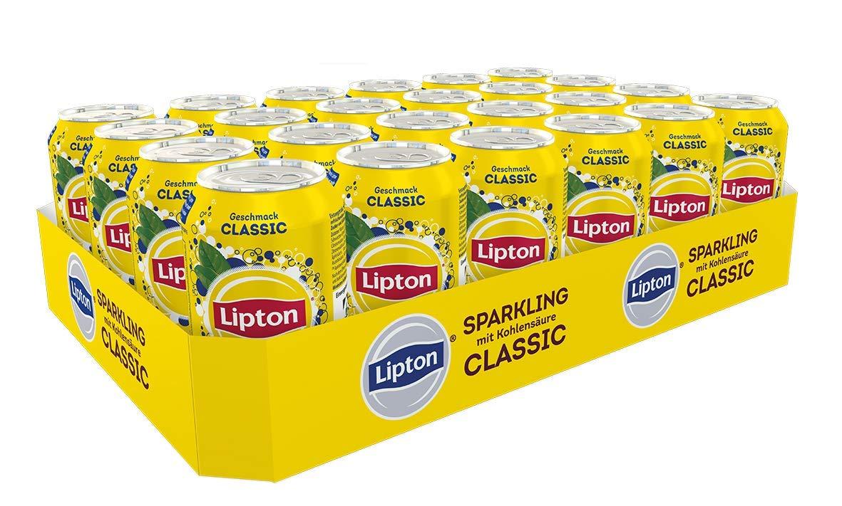 Buy Lipton Ice Tea Sparkling Classic - Lemon Flavor (24 x 0.33L ...