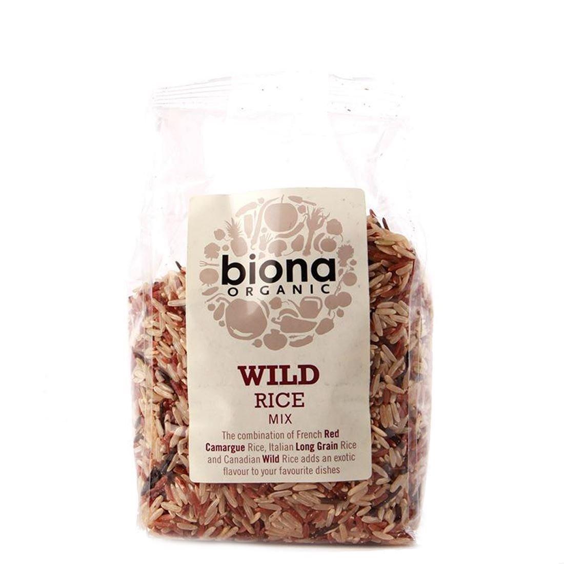 Biona Organic Wild Rice Mix - 2 x 500g | Shop Now | Buy Now with ...