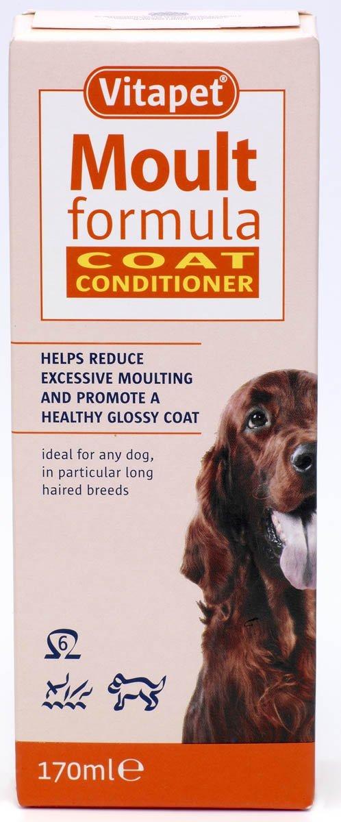 Moult Formula Coat Conditioner 170Ml Premium Pet Grooming Spray for All ...