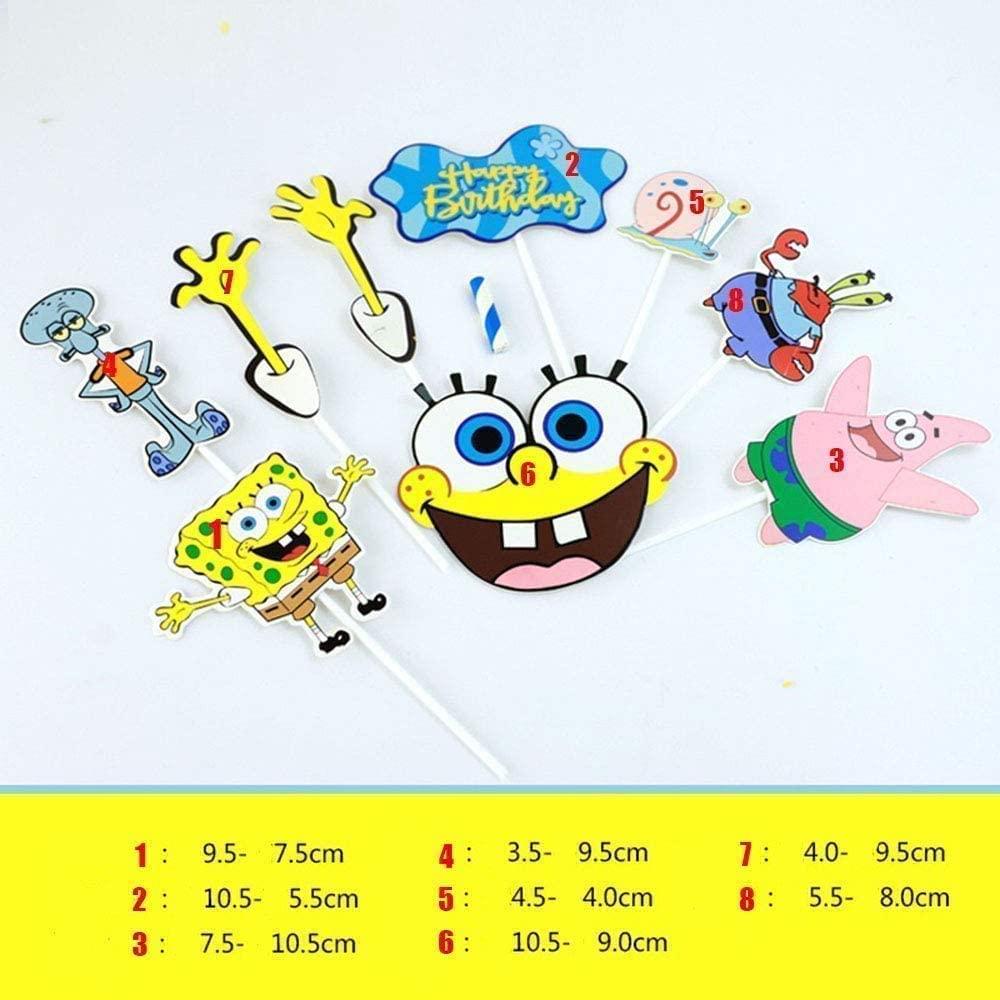 9 Pcs Limited Edition Cake Topper-Cartoon Theme Cake Topper For Theme ...