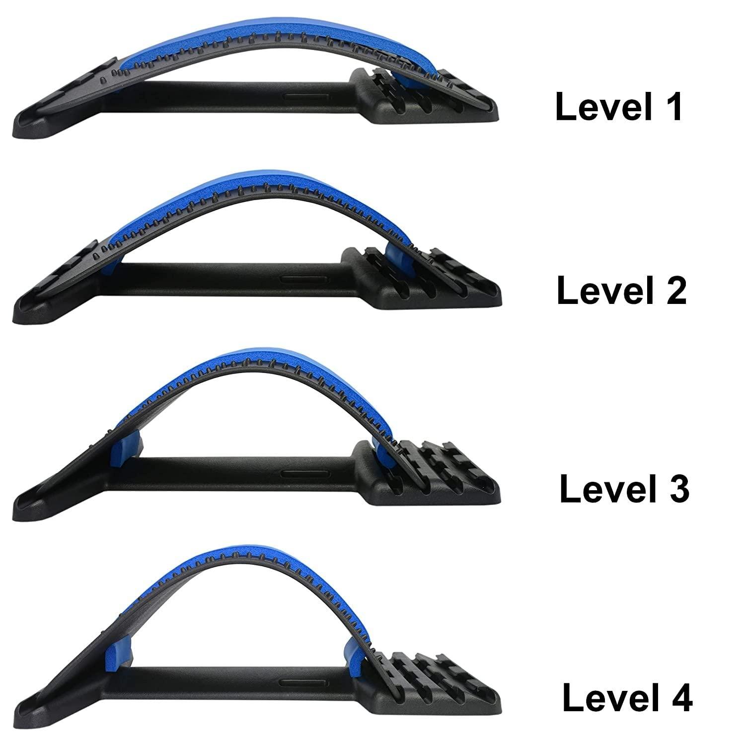 SpineDeck 4.0 Orthopedic Back Stretcher 4 Levels Lumbar Support Device ...