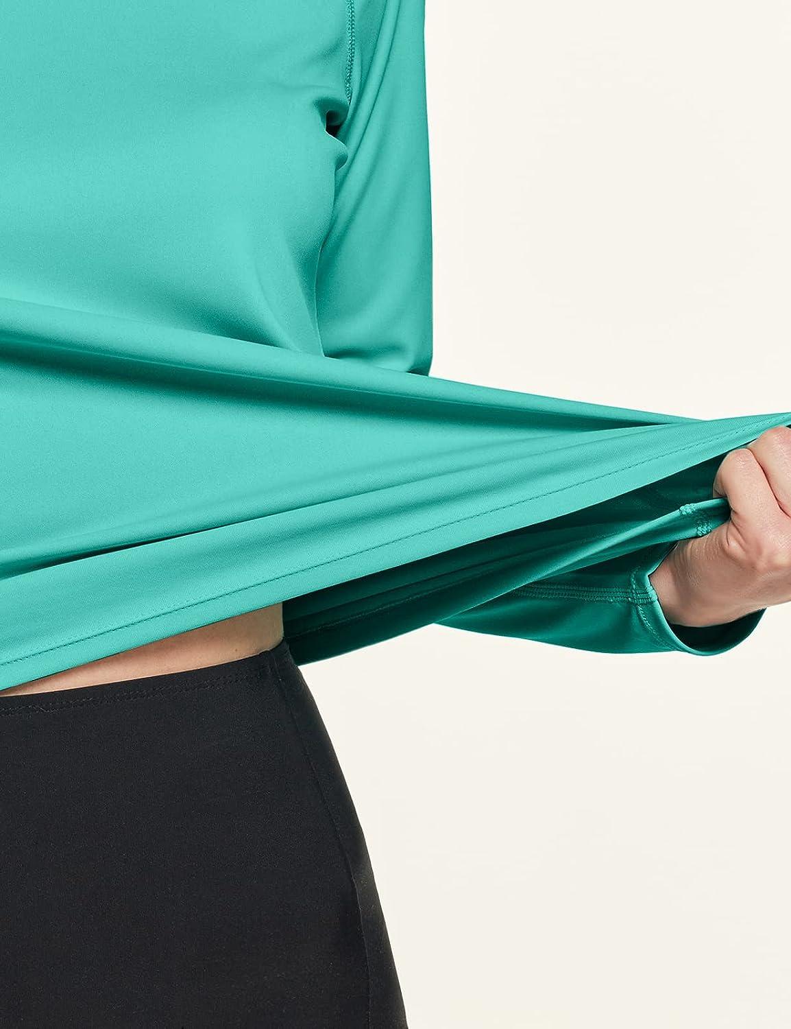 TSLA Women's UPF 50+ Long Sleeve Rash Guard Swim Shirt - UV Protection, Quick Dry, Sun Block ...