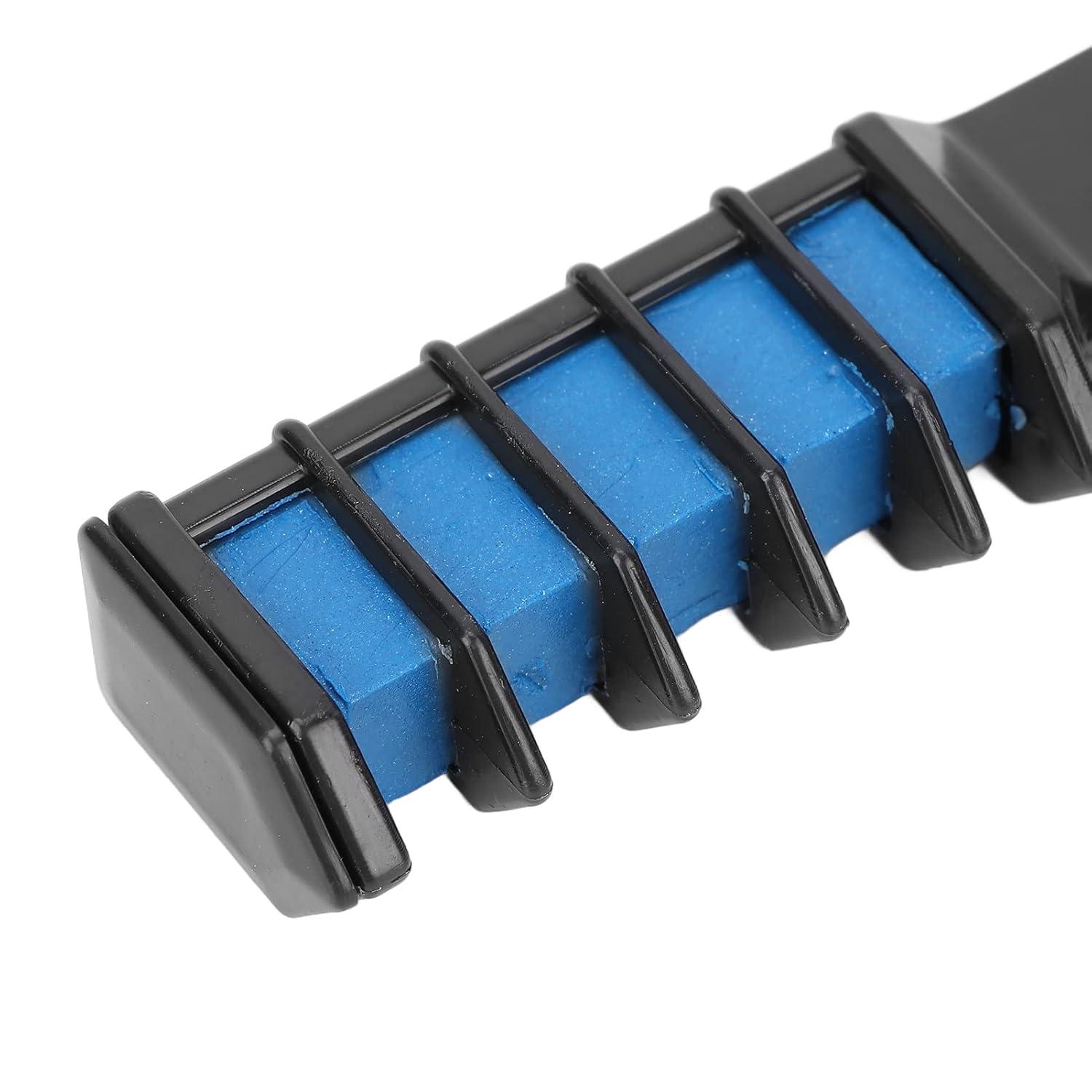 Buy Portable Temporary Hair Color Chamber Comb - Safe & Disposable Blue ...