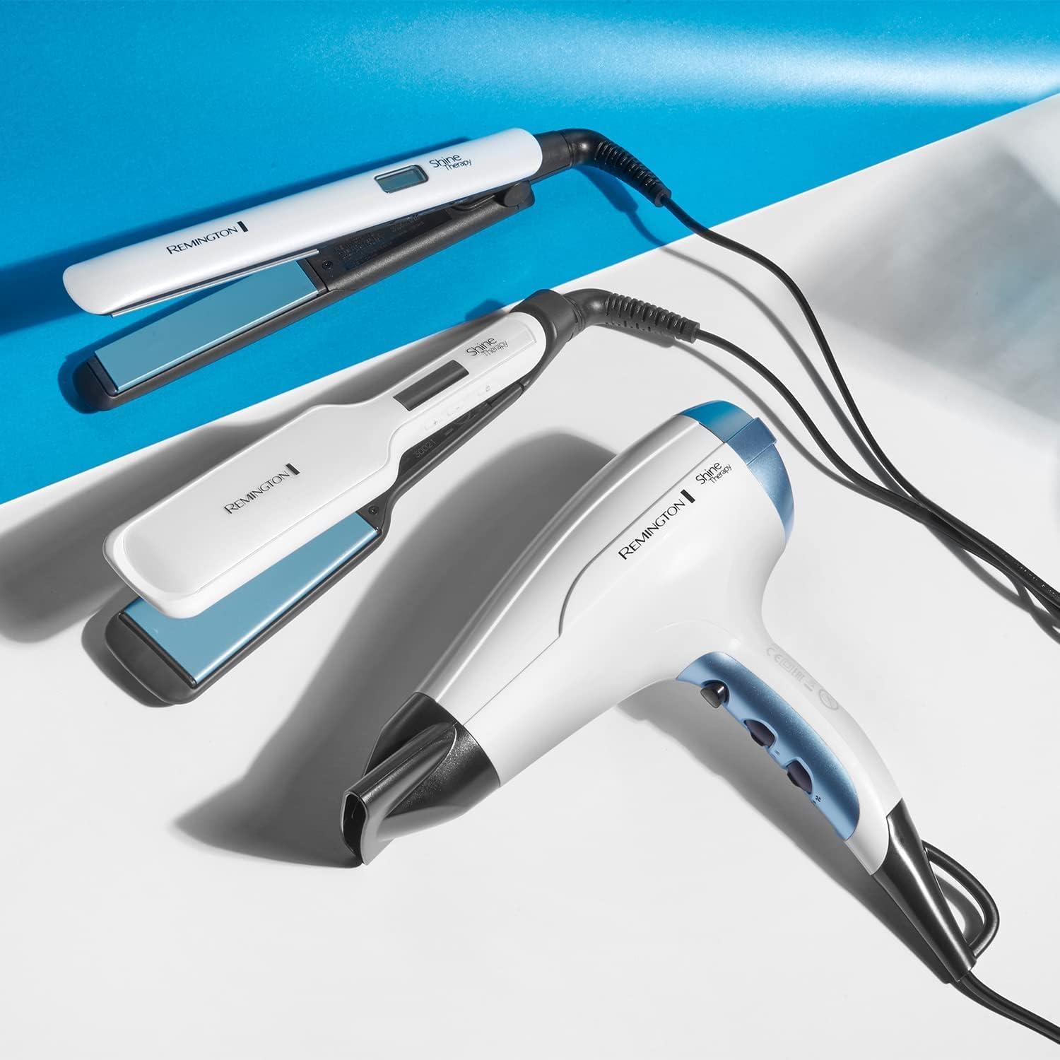 Remington Shine Therapy Advanced Ceramic Hair Straighteners with ...