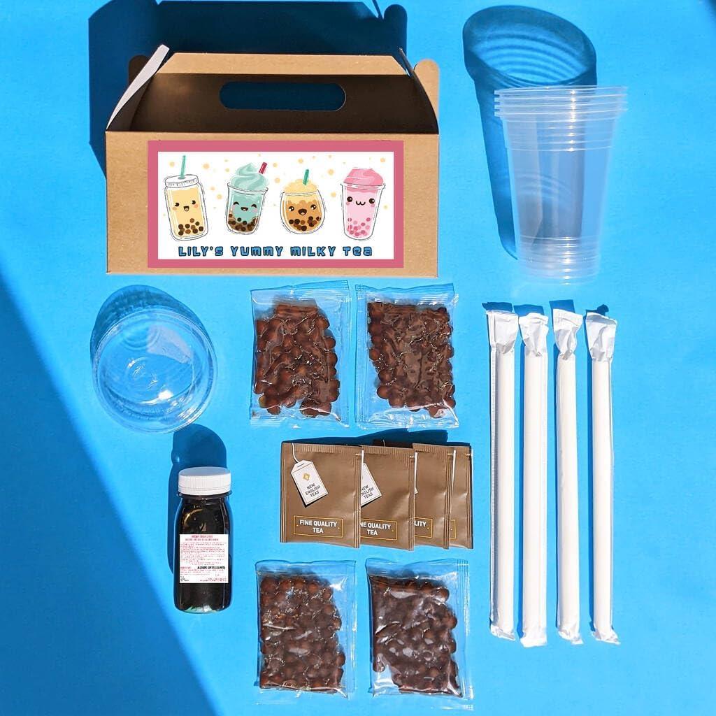 Personalised Brown Sugar Bubble Tea Kit | Buy Now with Express ...