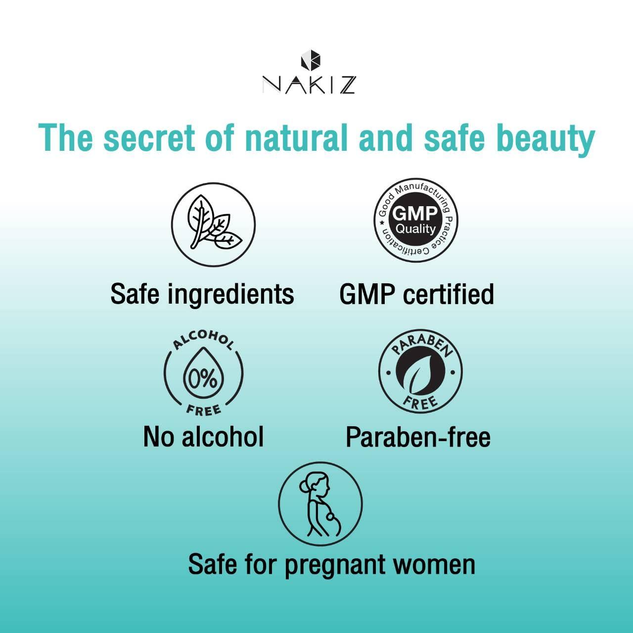 Nakiz Lively Butt Cream for Stretch Marks & Uneven Skin Tone - 100% ...