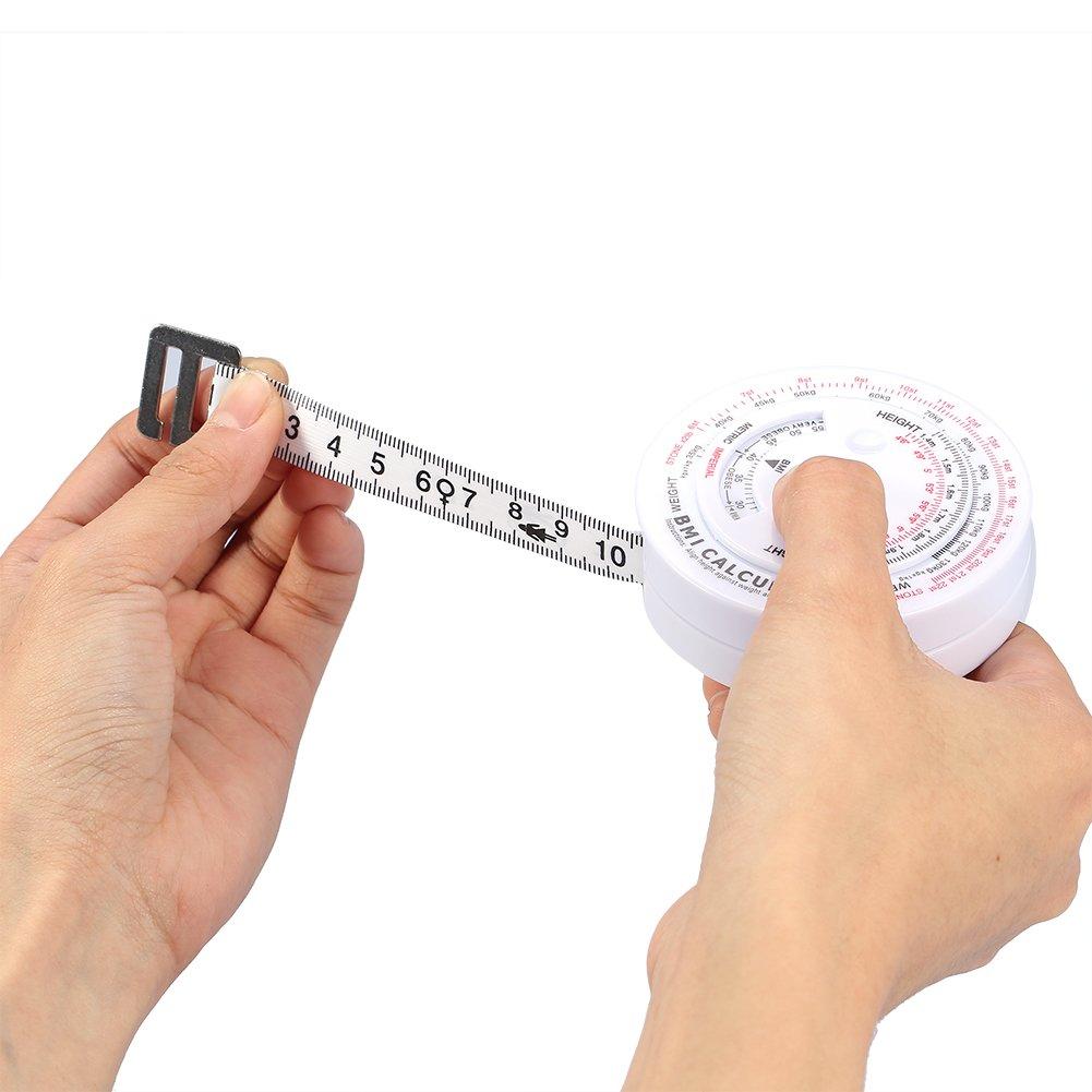 Body Measure Tape - Index Round Fat Measurement Fitness Measuring Body ...