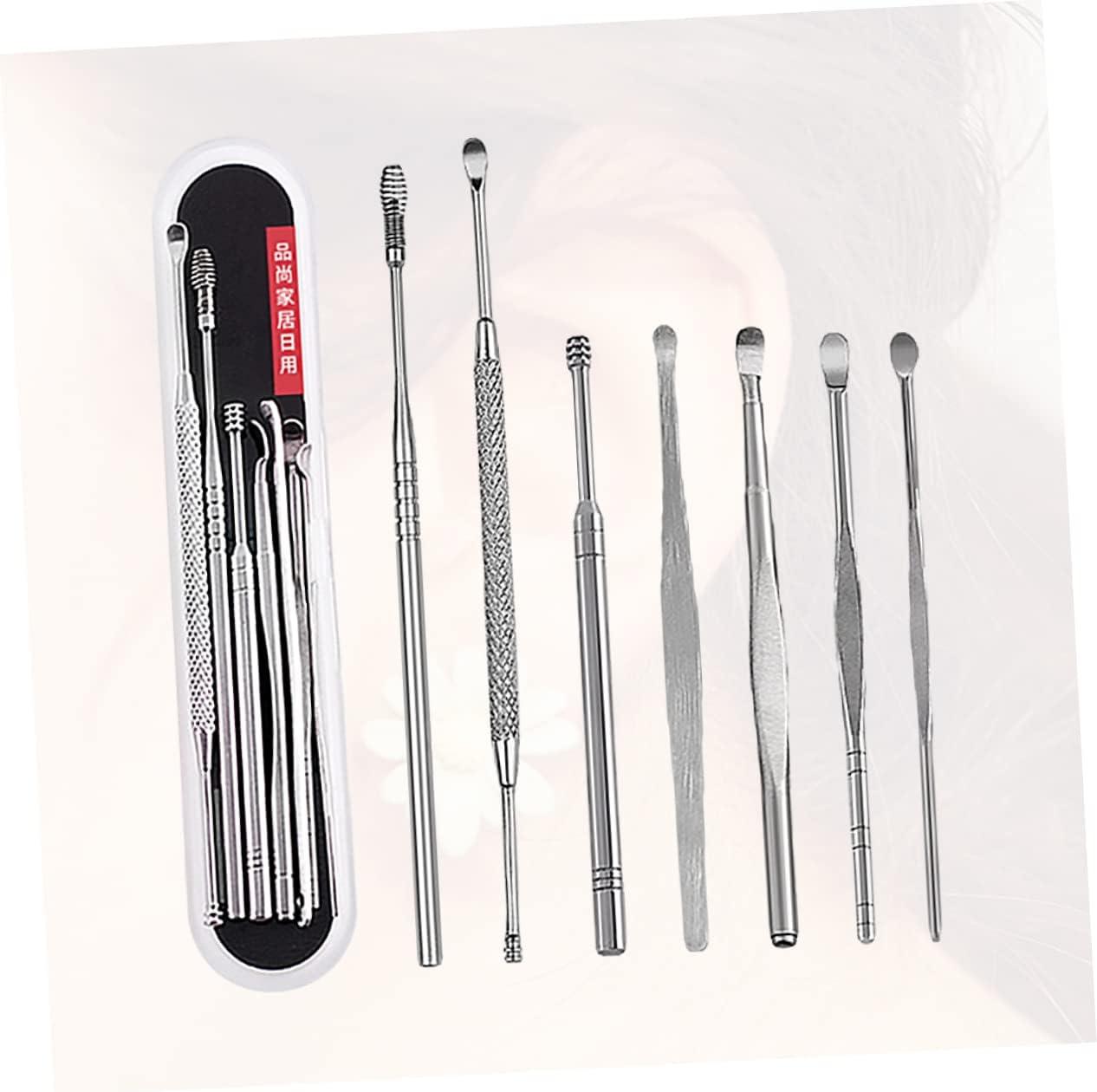 Stainless Steel Ear Cleaning Tools Set - 7pcs Ear Wax Removal Kit | Buy ...