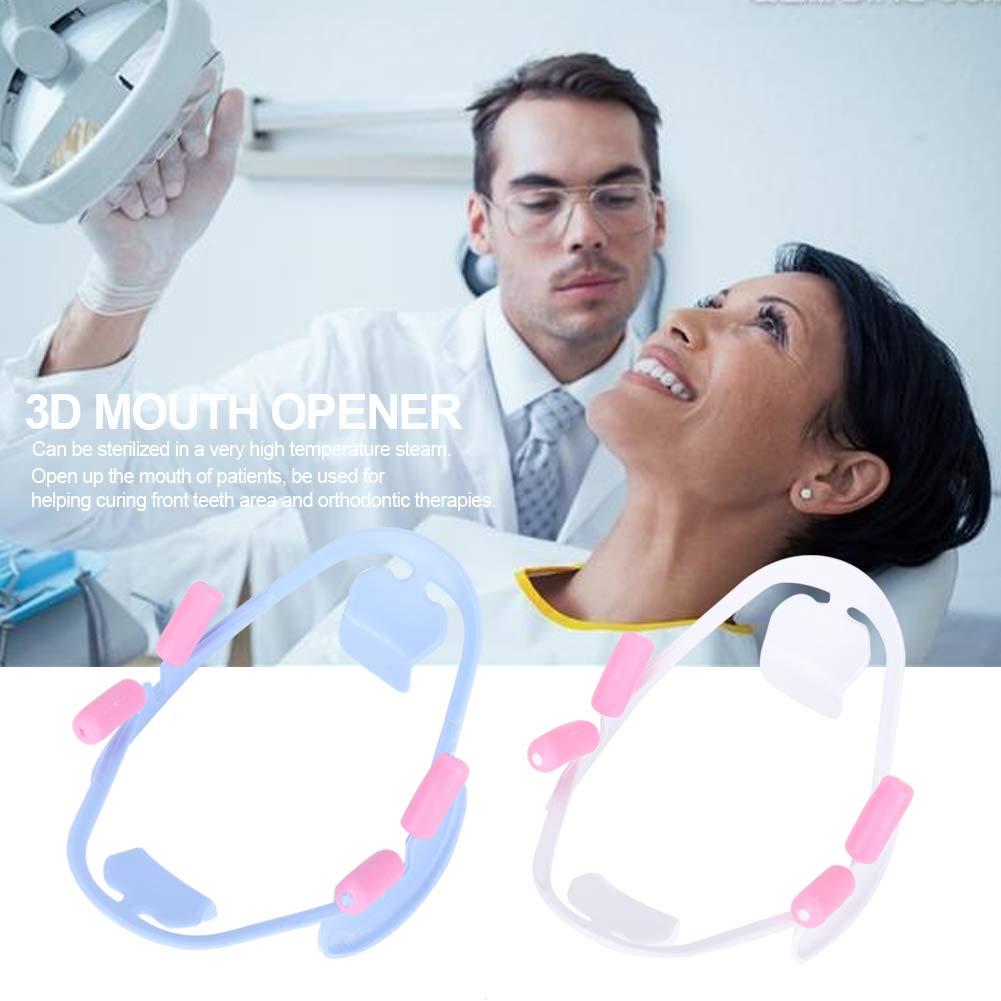 3D Mouth Opener - Disposable Safe & Non-Toxic Dentist Tool (Small White ...