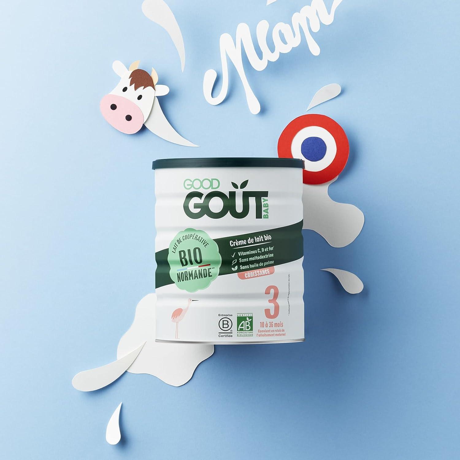 GOOD GO T - Baby Milk 3RD Age - Growth Milk Powder - From 10 Months to ...