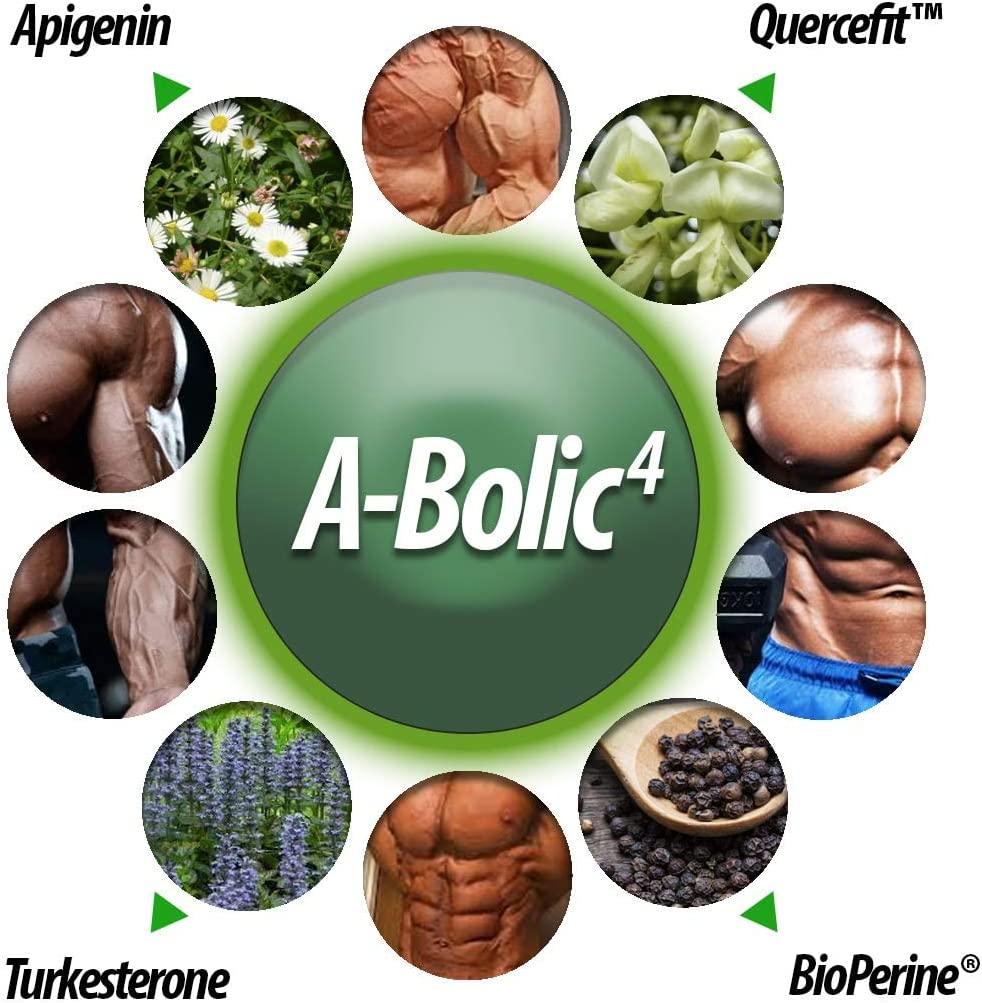 A-Bolic4 Advanced Anabolic Boost Supplement | Turkesterone, Apigenin ...