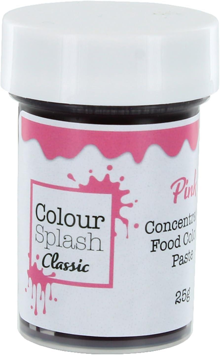 Color Splash Pink Food Coloring Paste - 25g | Vibrant Edible Dye for ...