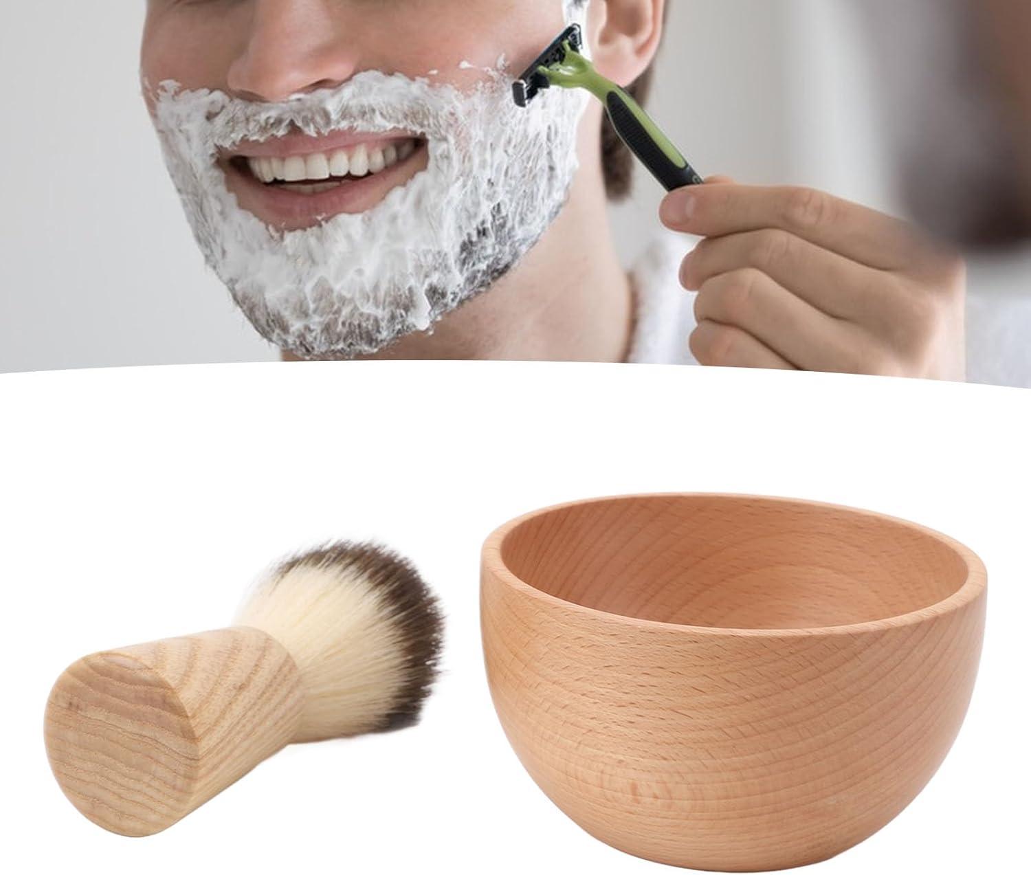 Premium Shaving Set for Men | Synthetic Brush Compact & Portable ...