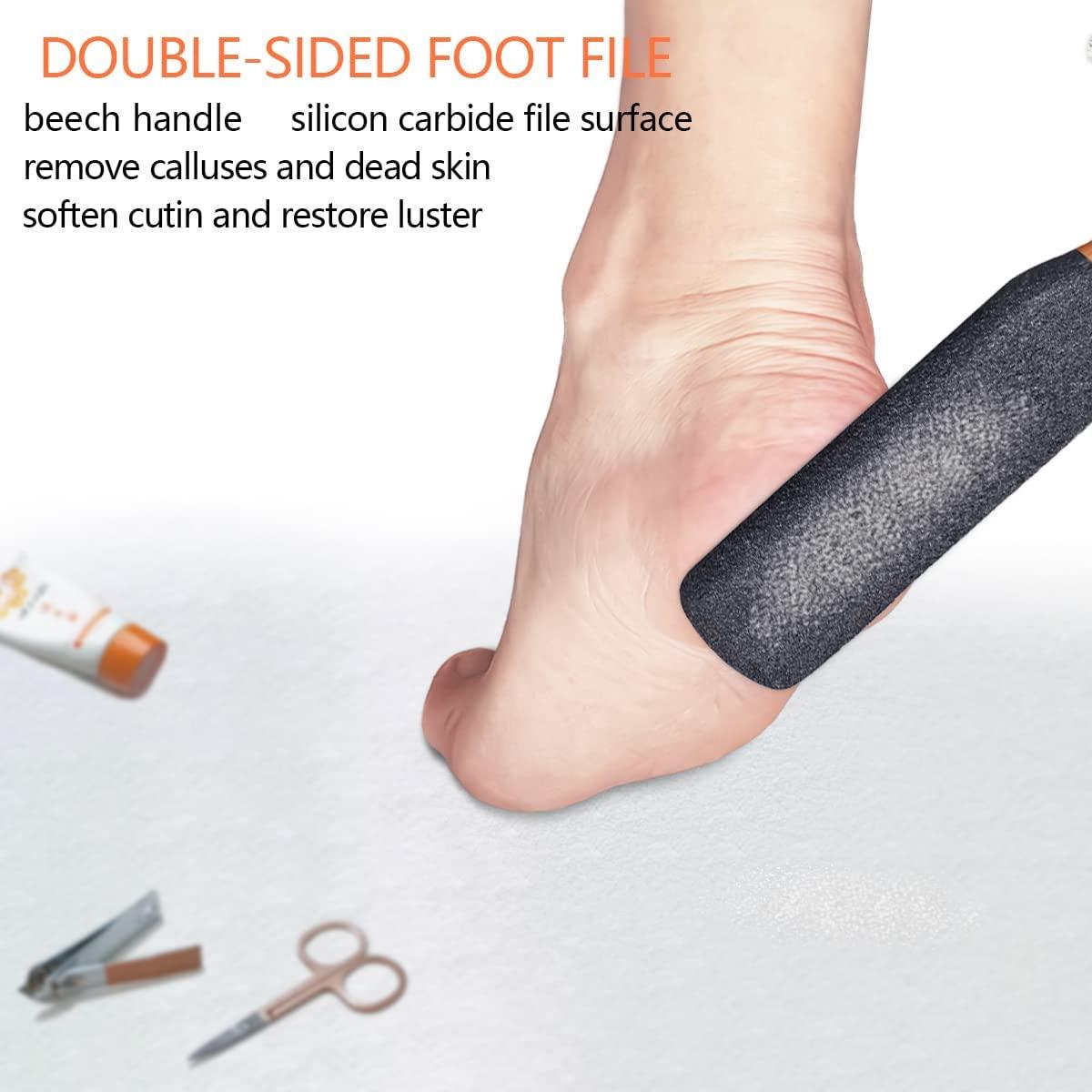 TOPMEET Foot File - Callus Remover & Pumice Stone for Dead Skin, Corns ...