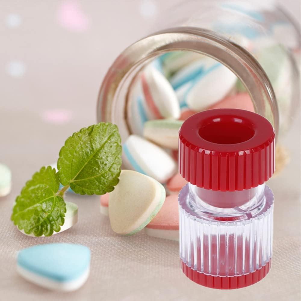 Pill Crusher Container - Portable Plastic Grinder for Tablets ...