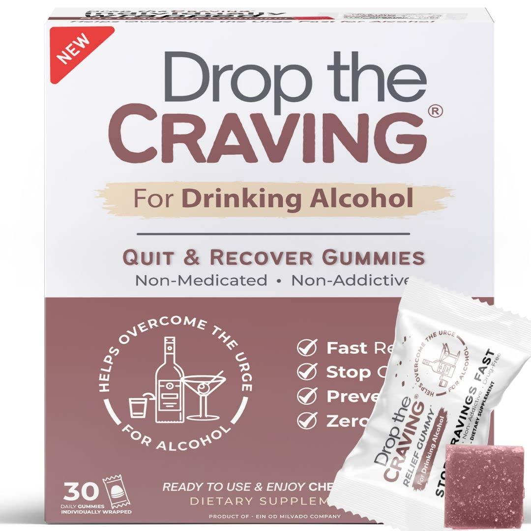 Quit Drinking Aid Gummies | Fast-Acting Support for Cravings | Non ...