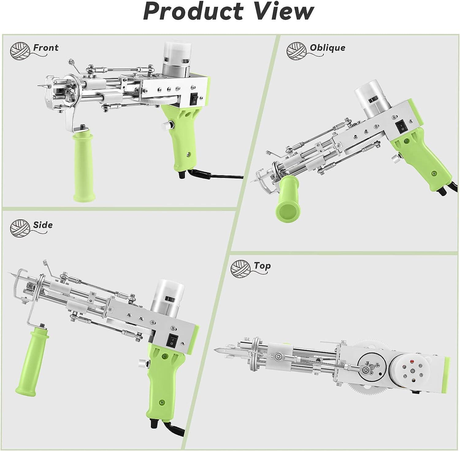 FancyBant Tufting Gun 2 in 1 Rug Kit for Cut Pile and Loop Pile ...