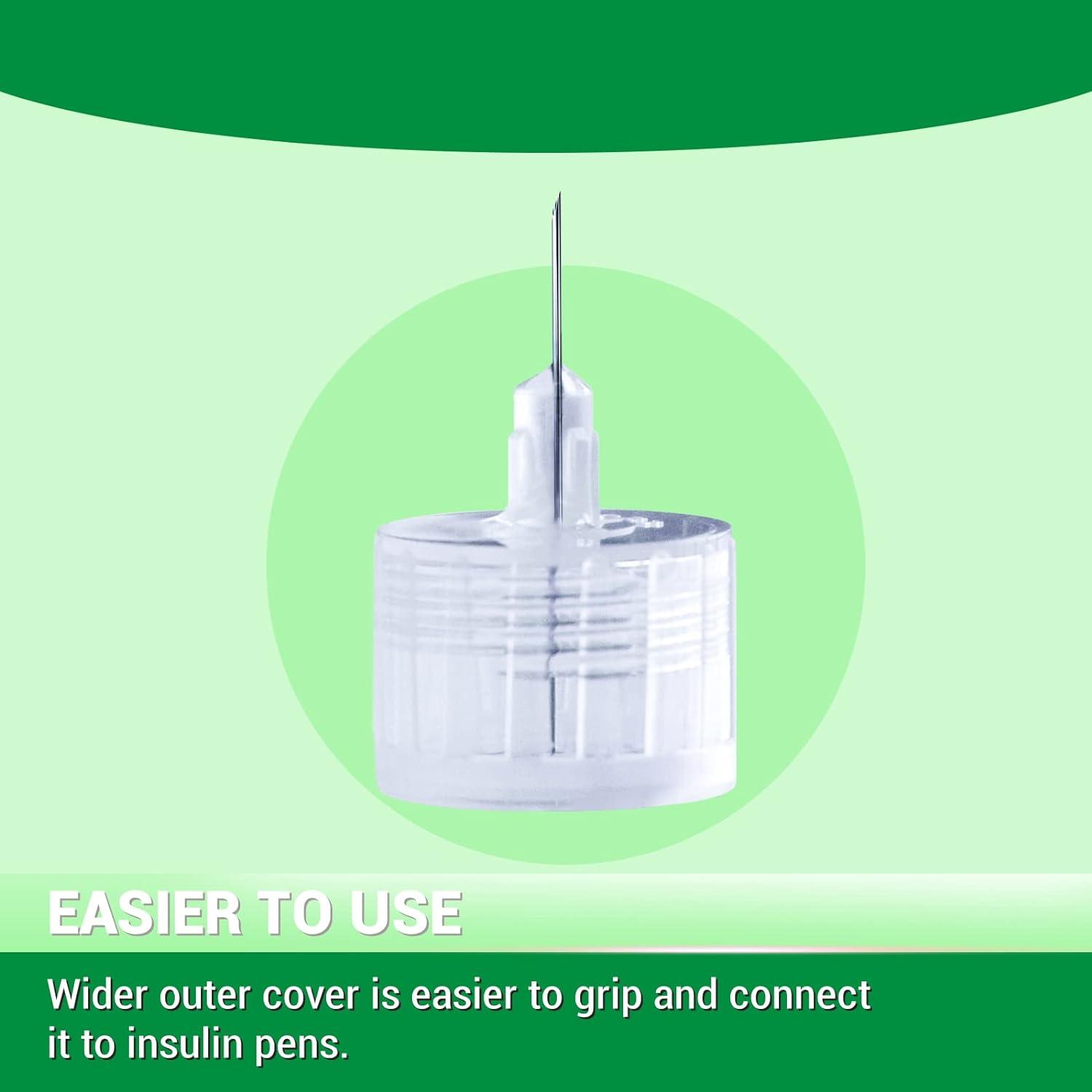 Verifine 32G 4mm Insulin Pen Needles - 100 Count | Ultra Fine ...