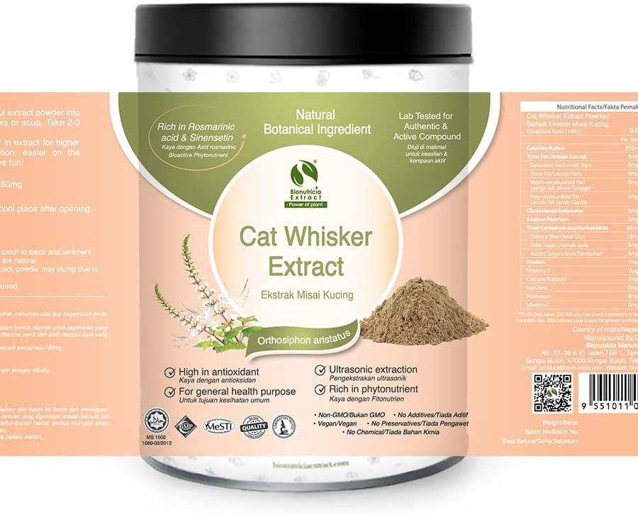 9x Cat's Whiskers Misai Kucing (Orthosiphon aristatus) Standardized ...
