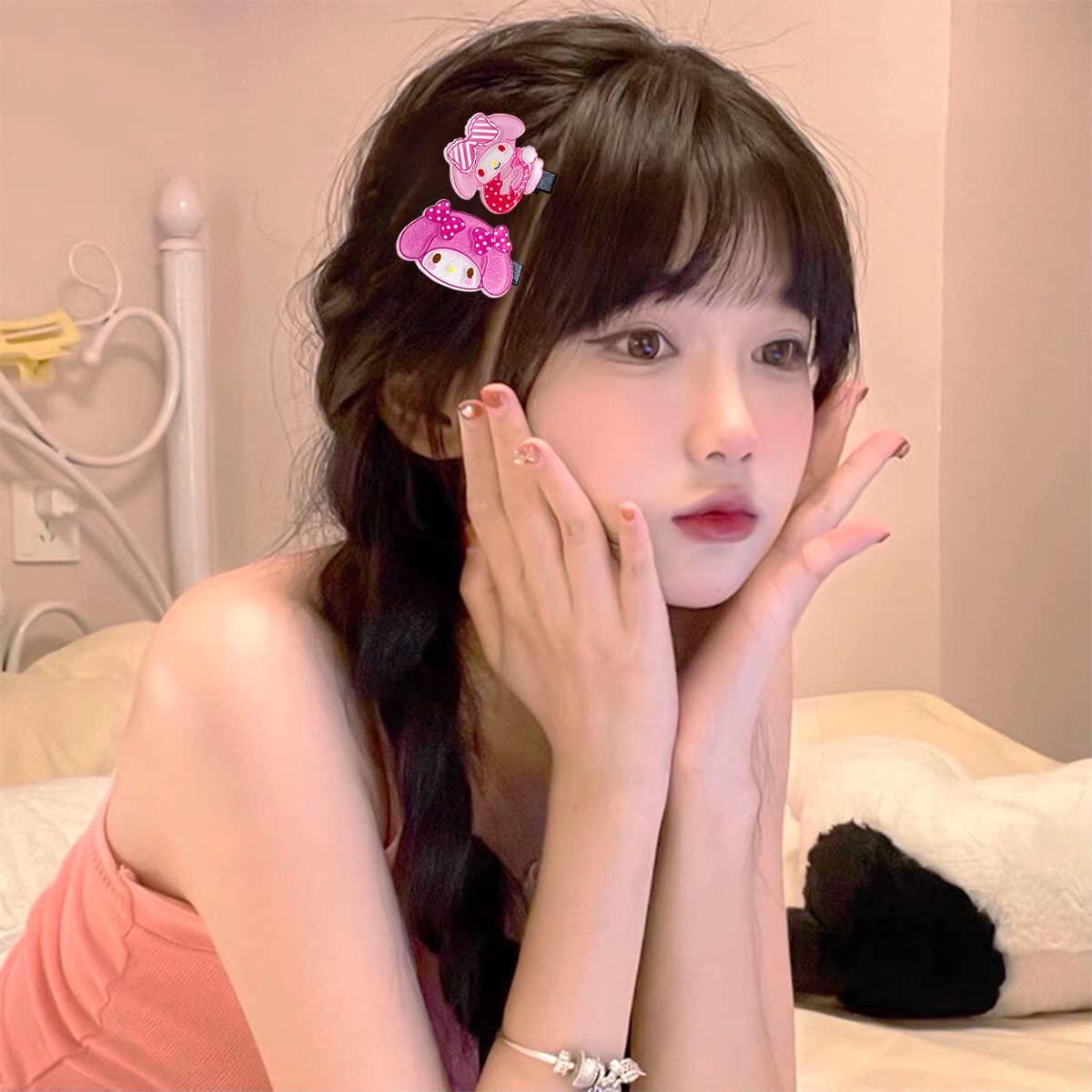 Japanese Kawaii Cartoon Anime Hair Accessories Set | Cute Girl Hair ...