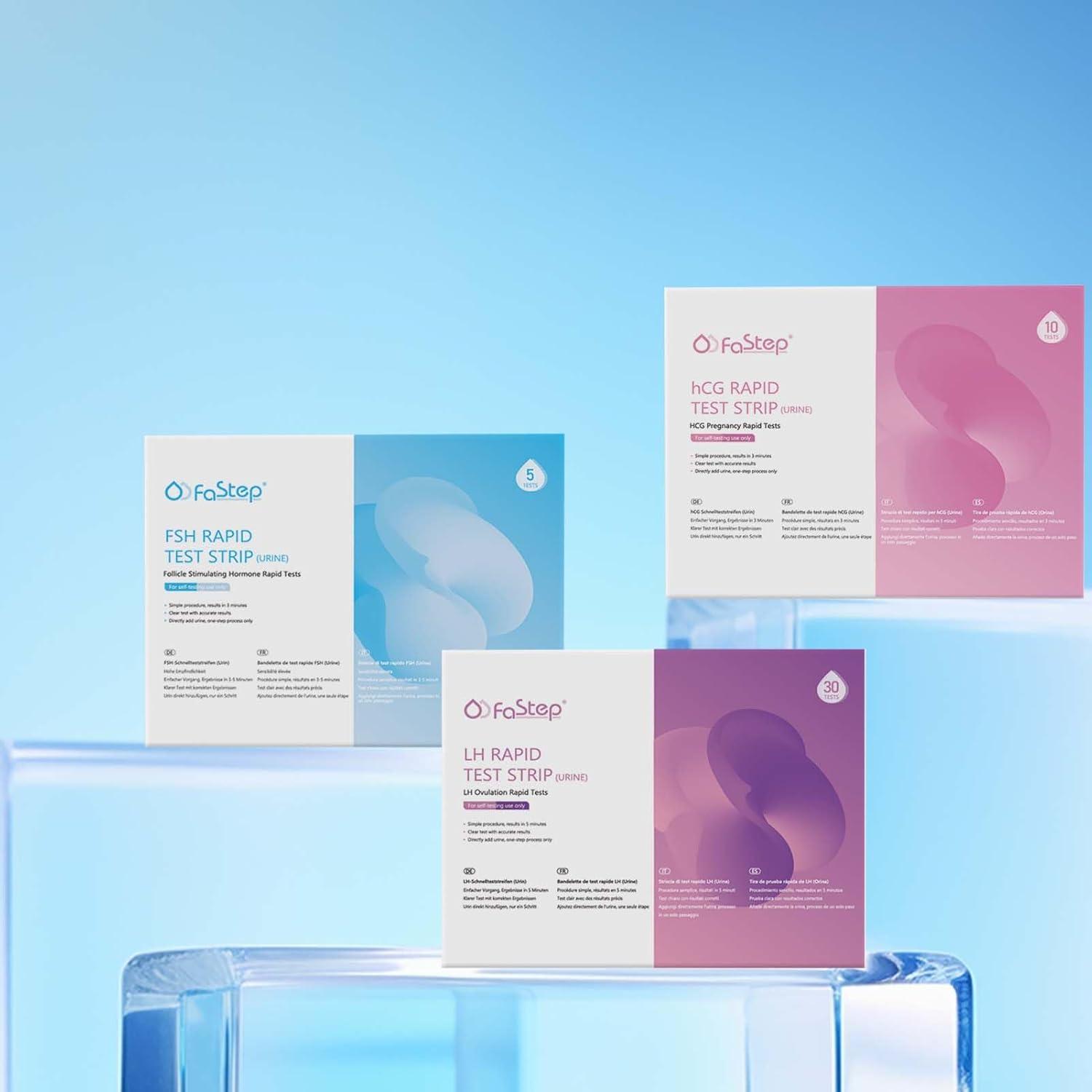 Fastep Fertility Test Kit - Complete Family Planning Set with FSH ...