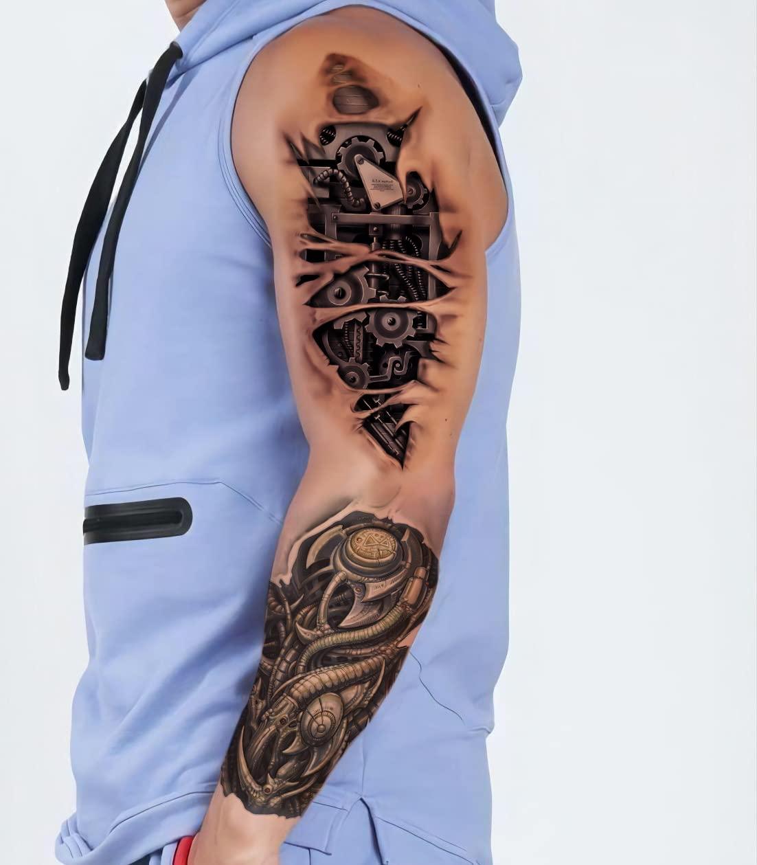 hyper realistic temporary tattoos