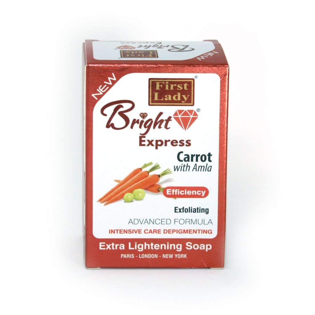 Bright Express Carrot & Amla Skin Lightening Soap 200g - Exfoliating ...