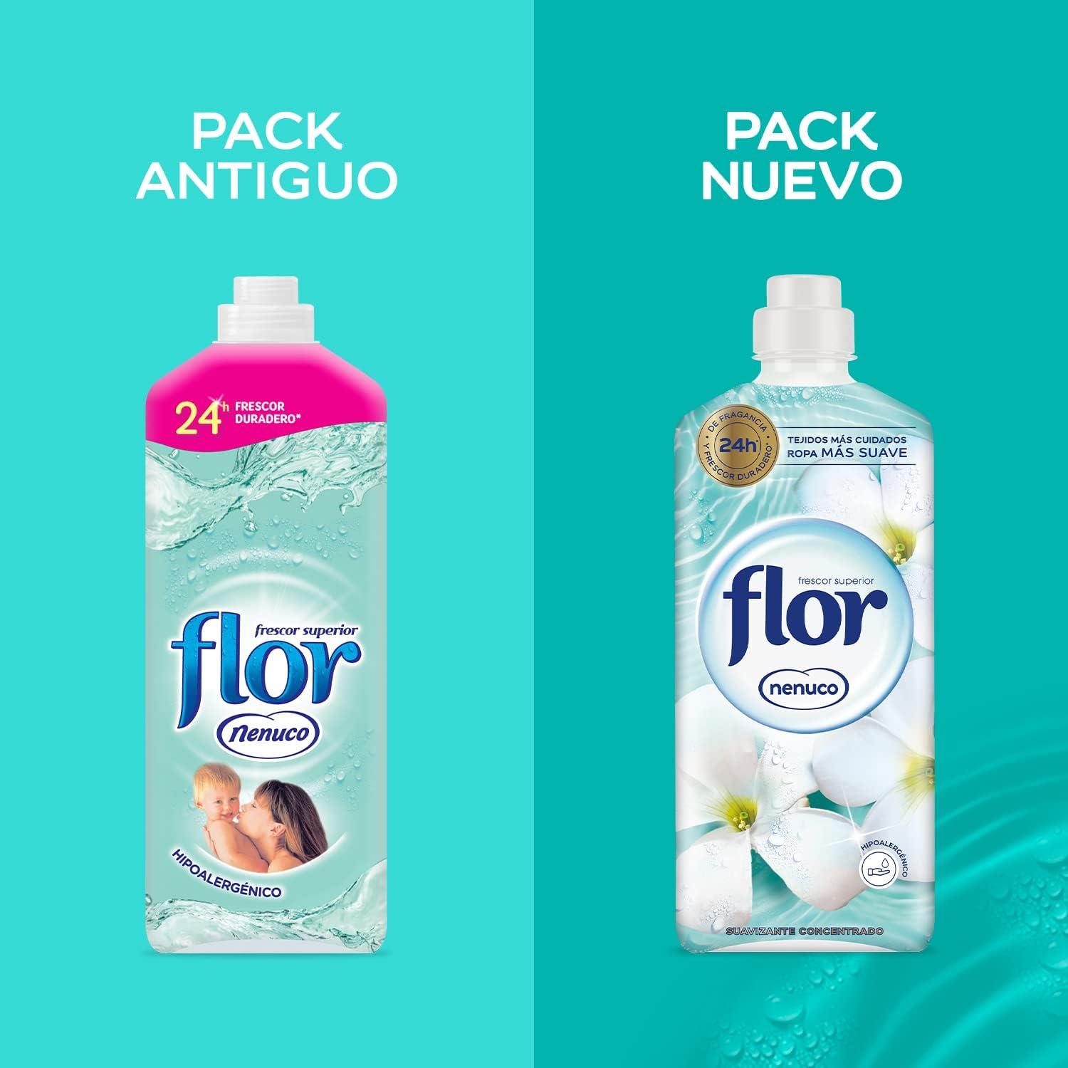 Flower Nenuco Concentrated Fabric Softener for Clothes Hypoallergenic ...