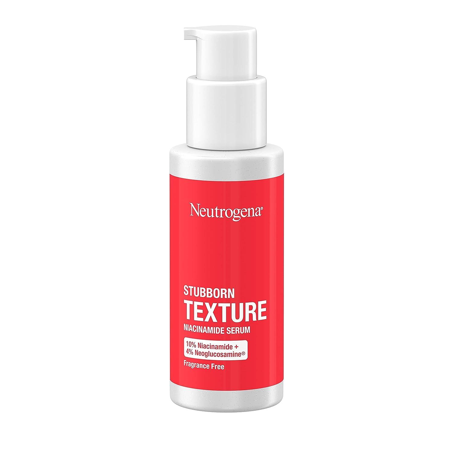 Neutrogena Stubborn Texture Resurfacing Serum 10% Niacinamide 4% ...
