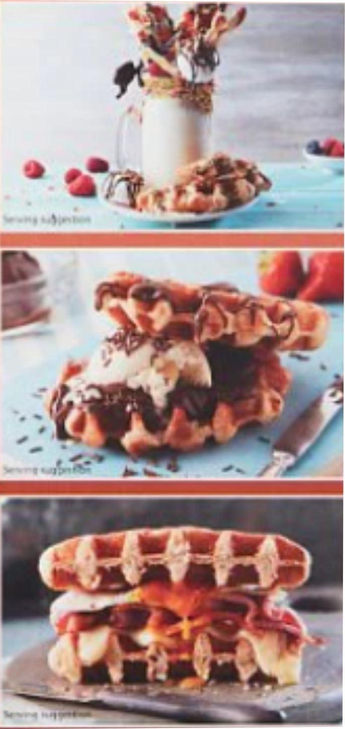 Chef's Larder Belgian Style Waffles 20 x 90g (1.8kg) - Individually ...