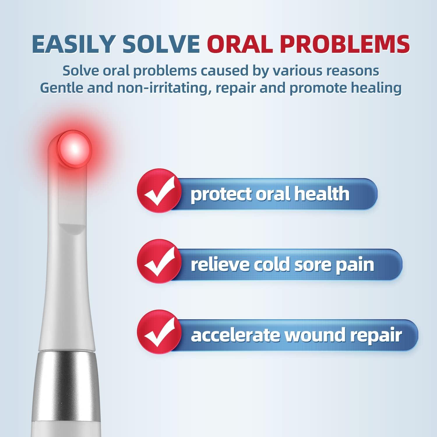 Buy Red Light Therapy Device for Cold Sores & Fever Blisters | Fast ...