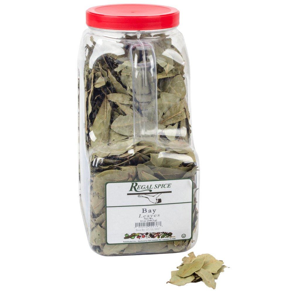 Regal Spice Whole Bay Leaves 12 oz - Premium Quality Seasoning for ...