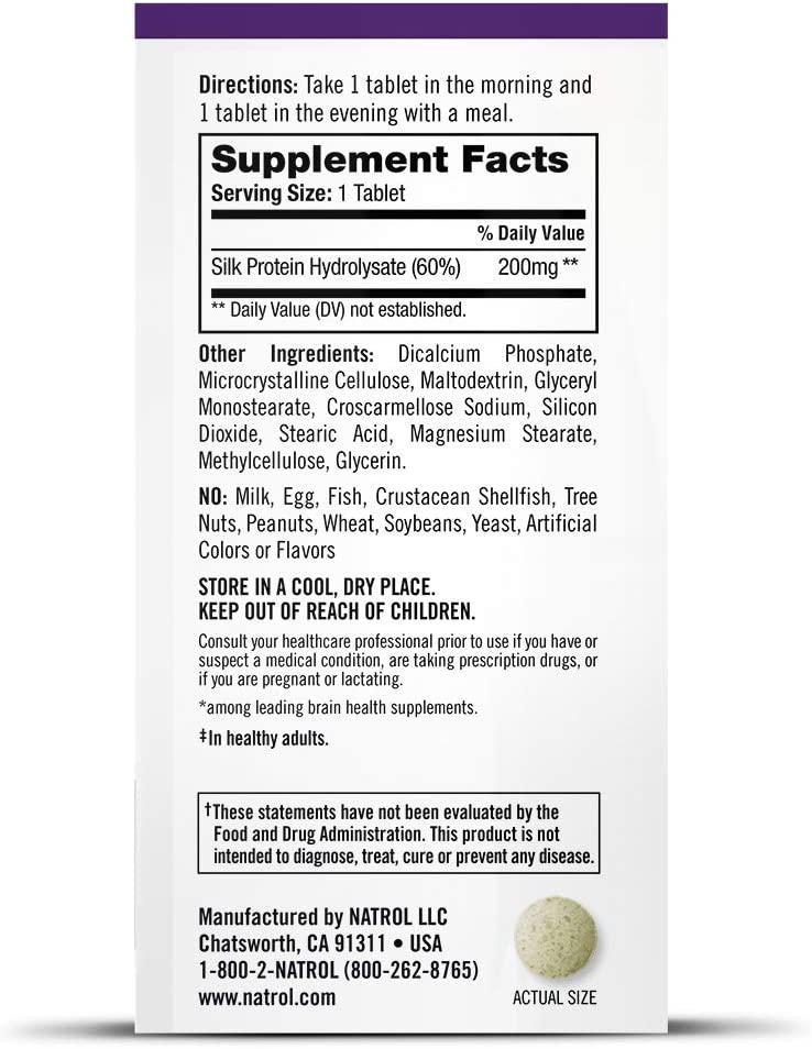 Natrol Cognium Extra Strength 200mg - Memory & Brain Health, 60 Tablets ...