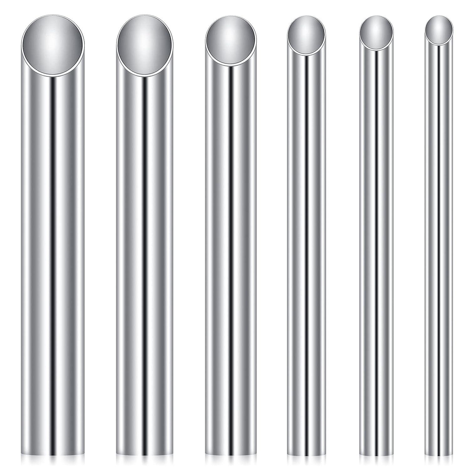 DJCIW 2G Receiving Tubes for Piercing Needles, 316L Surgical Stainless Steel Holding Piercing ...