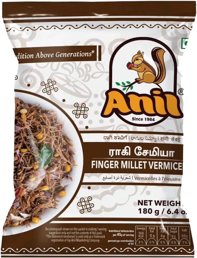 SEELANS Anil Ragi semiya 180G - Finger Millet Vermicelli | Buy Now with ...