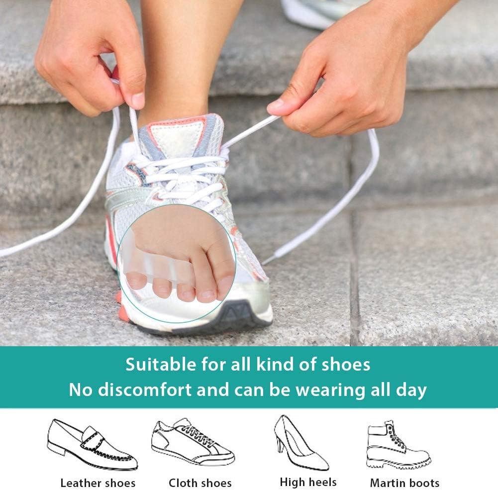 ZJchao Toe Spreaders - Silicone Protective Covers for Bursitis & Toe ...