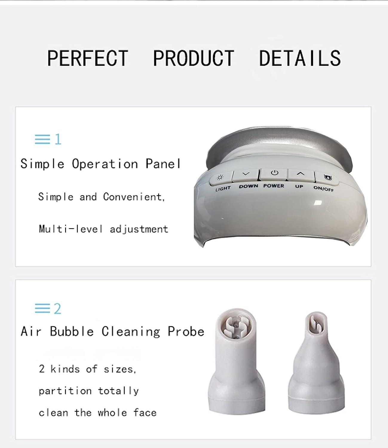 Water Oxygen Jet Beauty Machine - Multifunctional Facial Suction and ...