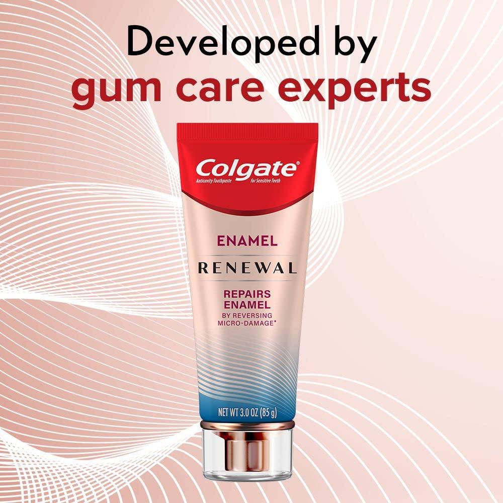 Colgate Enamel Renewal Repair Toothpaste with Whitening Mint - 3 oz ...