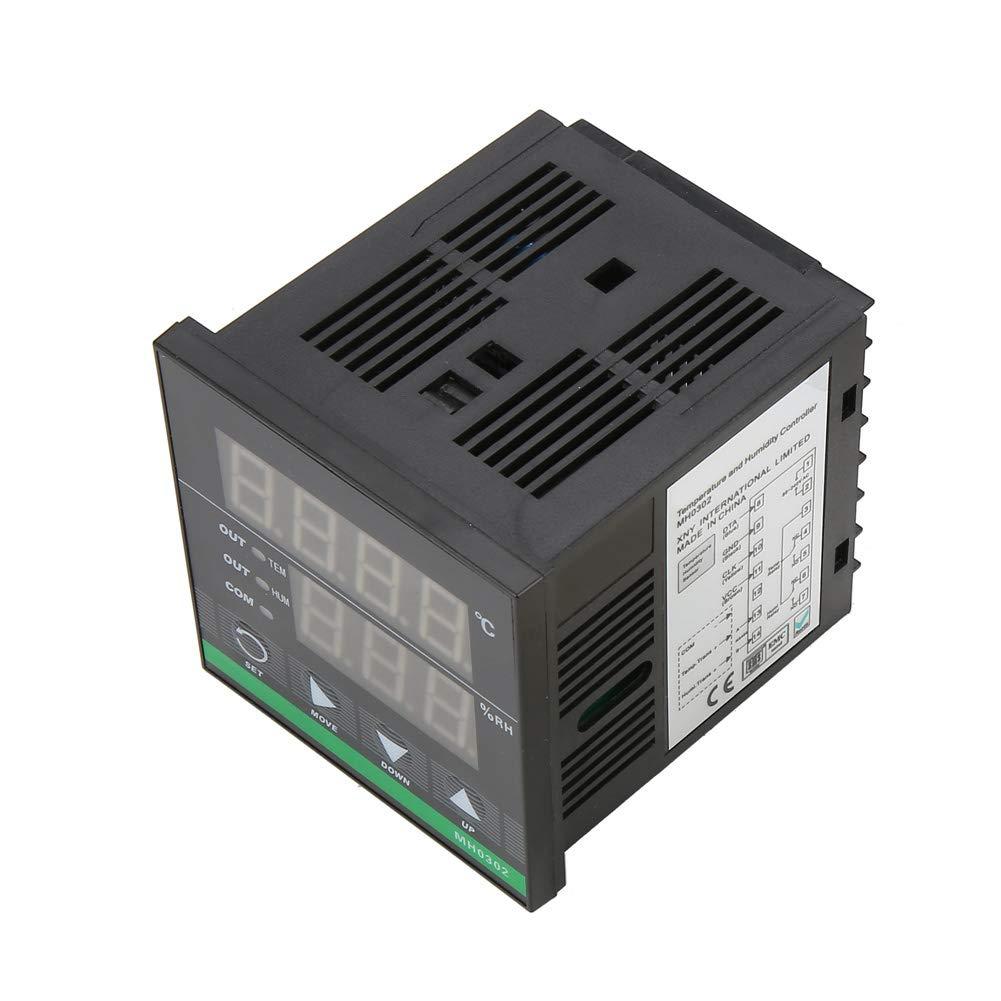 Temperature and Humidity Controller 3A 250VAC - LED Digital Display ...